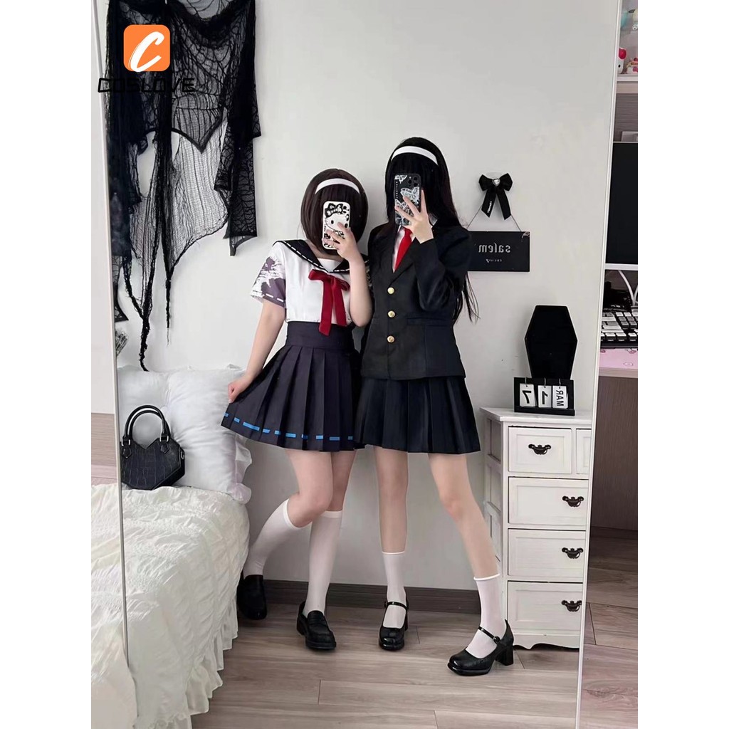 Identity V Kawakami Tomie Cosplay Clothing Full Set Costume Black JK ...