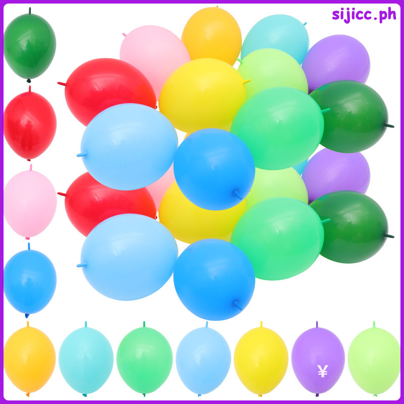 Tail Balloon 100 Pcs Inflated Balloons Delivered Happy Birthday Latex ...