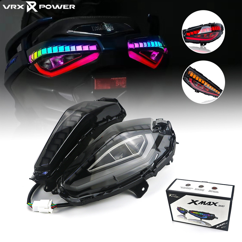 Rear Lamp For YAMAHA XMAX300 V2 2023-2024 Stop Lamp Led Tail Light With ...