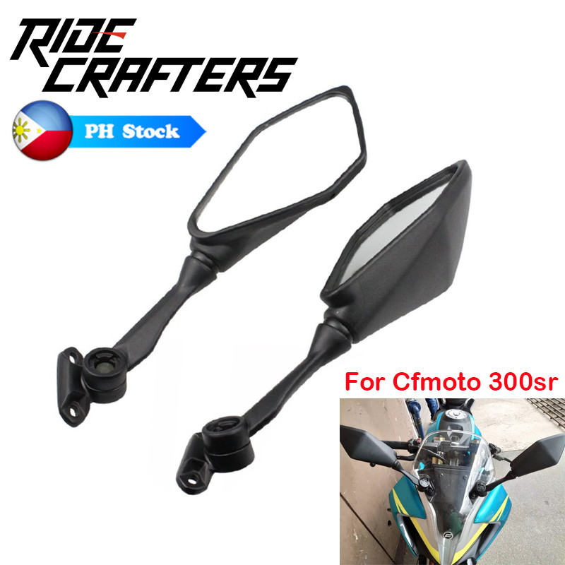 RC For Cfmoto 300sr Motorcycle Rearview Side Mirror Foldable Plug Play ...