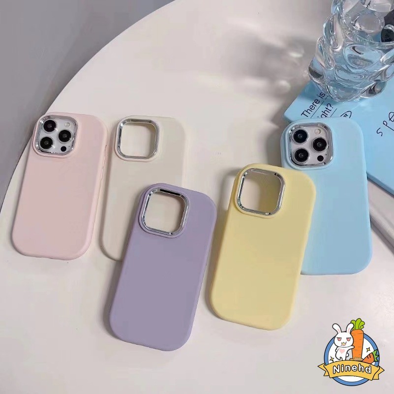 Ins Korea Solid Casing For Oppo A60 A79 A57 A54 A58 A95 A93 A7 A15 A16