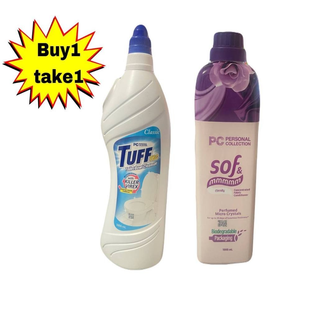 B1T1 Tuff toilet cleaner and Sof & mmmmm fabric fabcon authentic ...