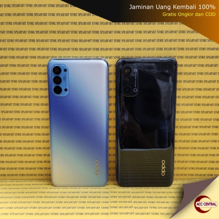 Oppo Reno 4 4G Fullset Casing Housing (Backdoor + Middle Bone Bezel ...