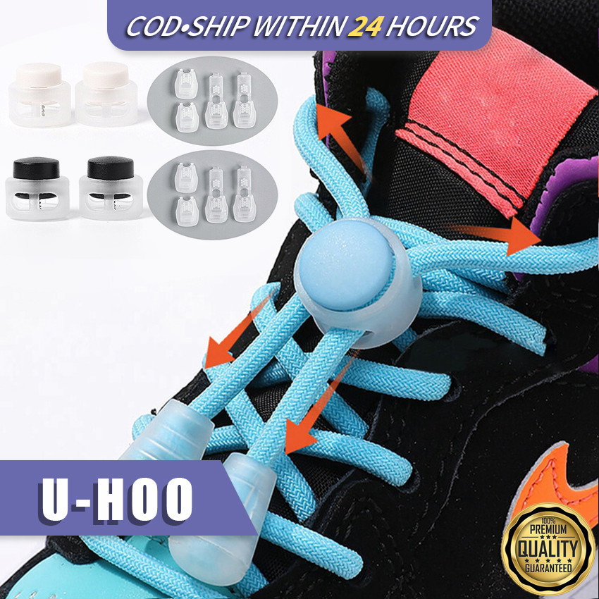 Buckle Shoe Lace No-tie Lacing System Shoelace Buckle Shoe Lace Lock ...