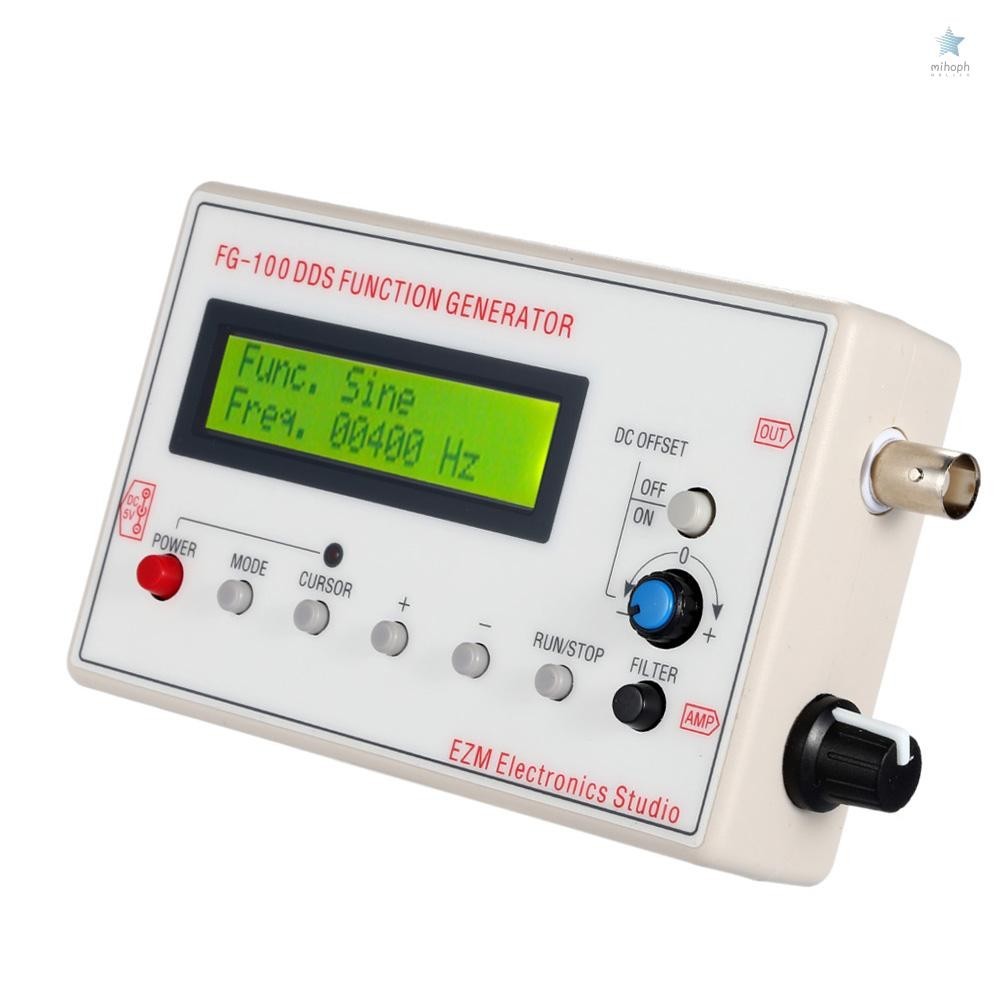 1HZ-500KHZ DDS Functional Signal Generator Sine + Square + Triangle + Sawtooth Waveform | Shopee ...