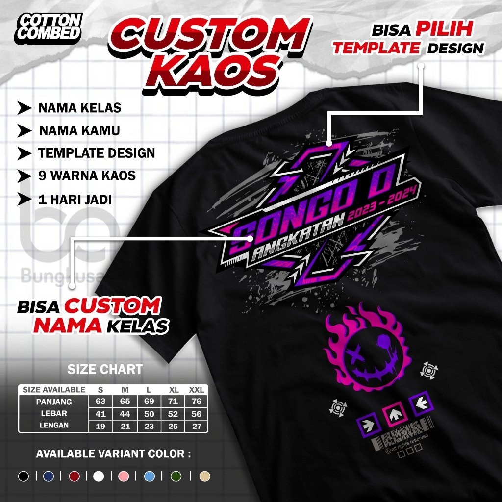 Custom Class T-Shirts Can Request Changing Class Names - School Class ...