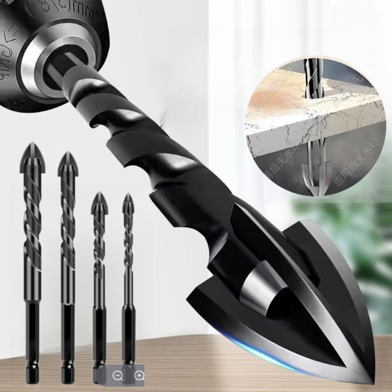 All-Ceramic Drilling Hexagonal Handle Drill Bit Cement drill Glass ...