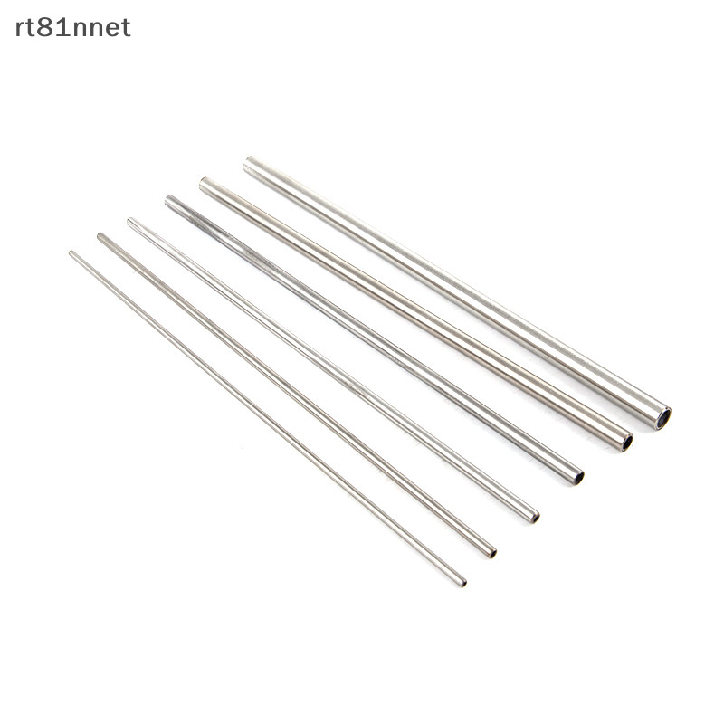 COD RT Silver Round 304 Stainless Steel Capillary Tube Pipe 250mm ...