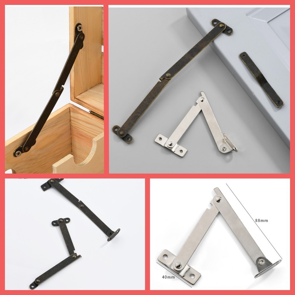 unilateral/wooden box bracket / Antique hinge for box/mobilizable ...