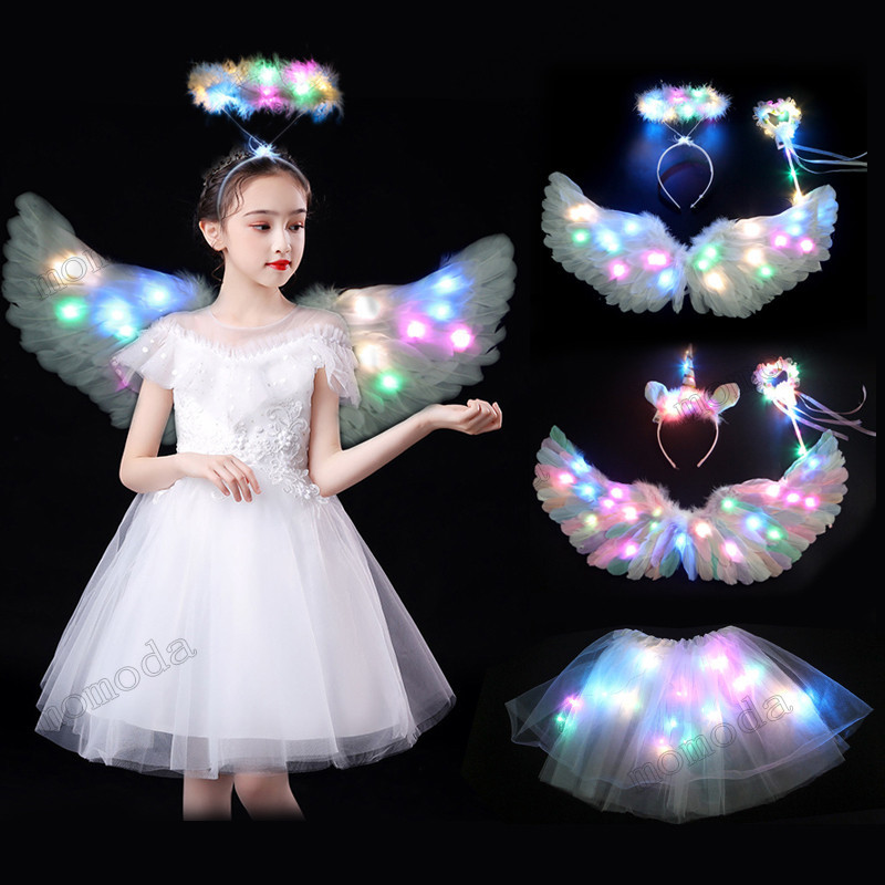 Lighting Angel Wings for Kids baby Photography Props Wings Costume ...