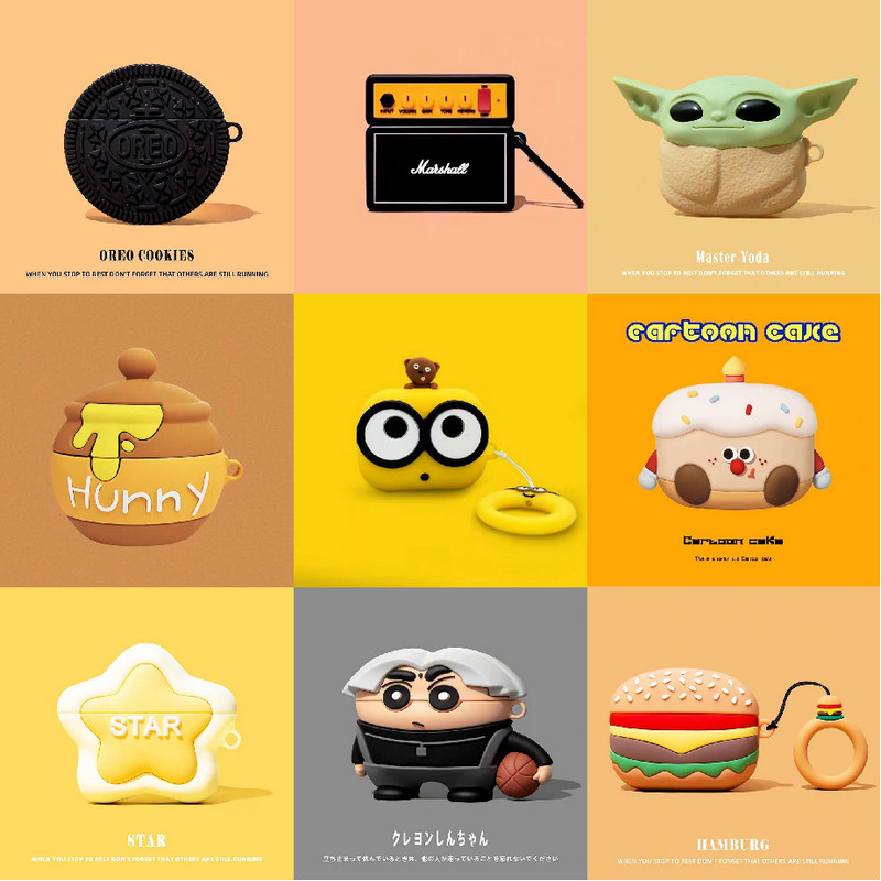 【Good Quality】Creative Cute Cartoon Earbuds Case Compatible For Huawei ...