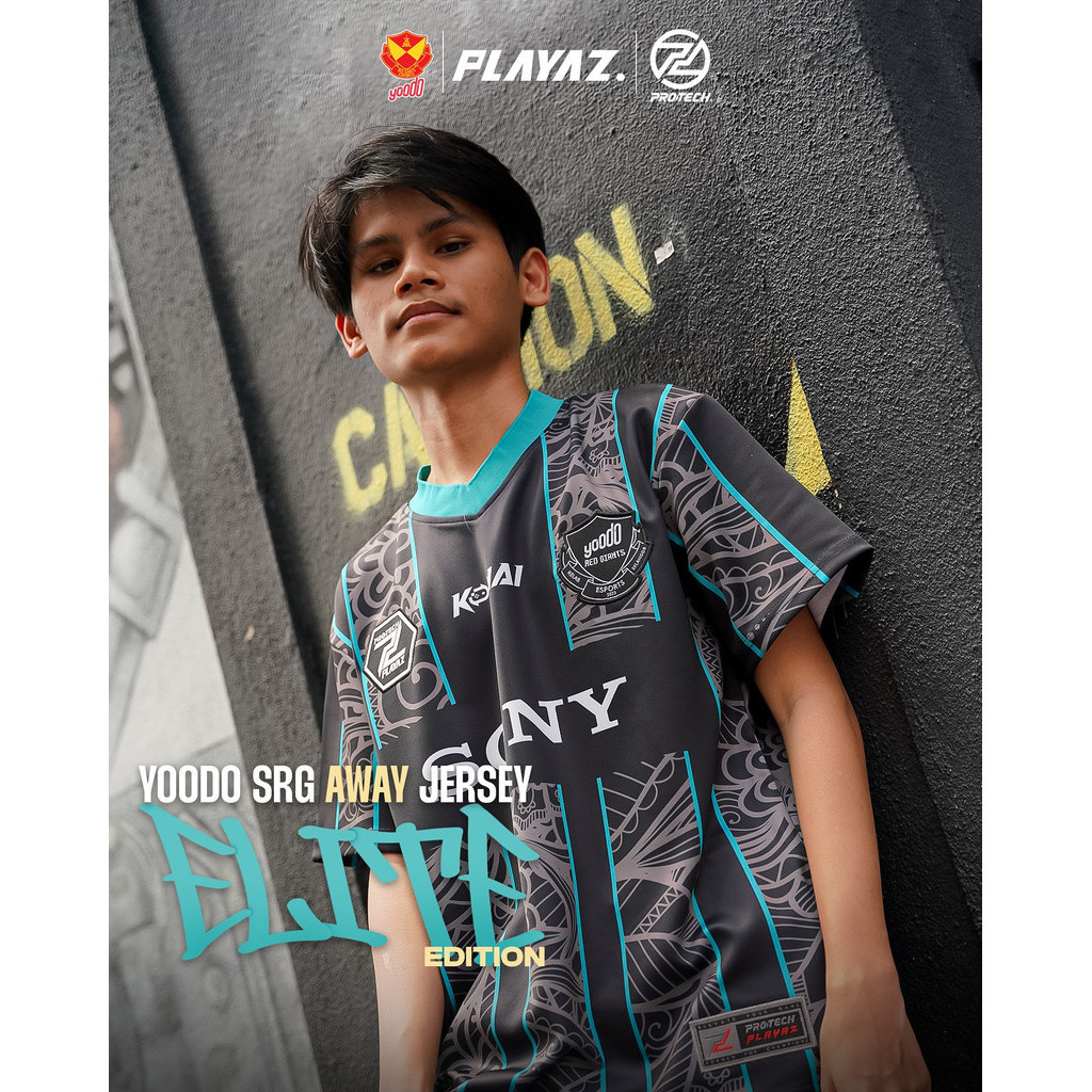 2024 Yoodo SRG Selangor Red Giants Away Jersey,"Red Giants" Esport Full Sublimation Round Neck T ...