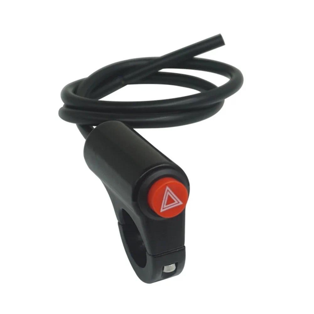 Motorcycle Switch Hazard Light Switch Button Electric Vehicle Double ...