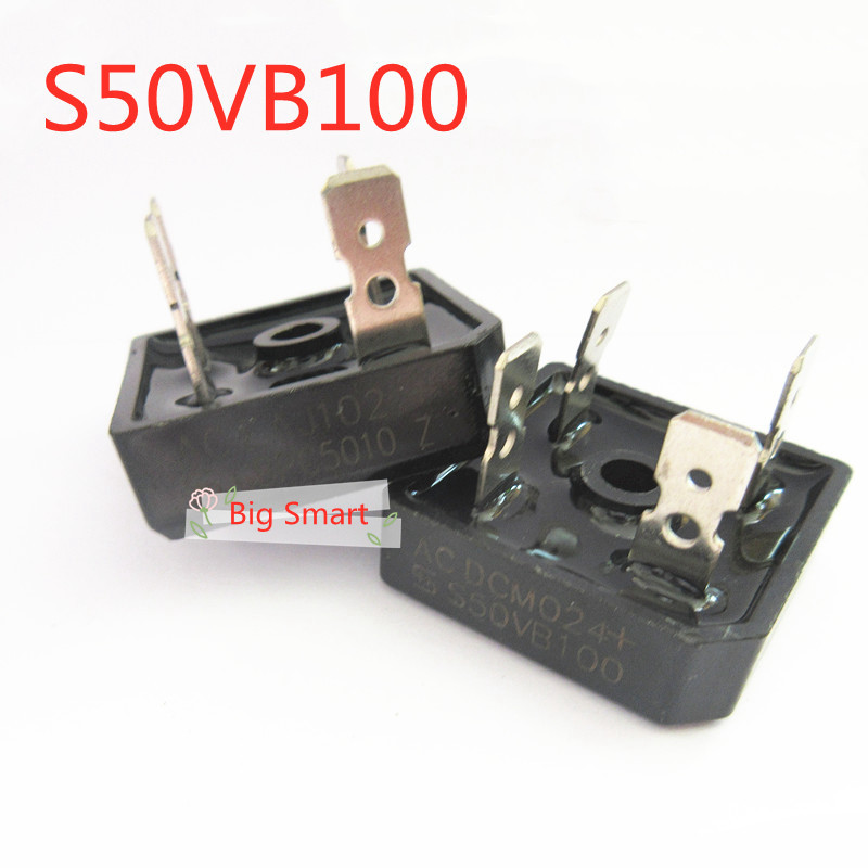 1 pc S50VB100 50A 1000V bridge stack original inverter welding machine rectifier bridge | Shopee ...