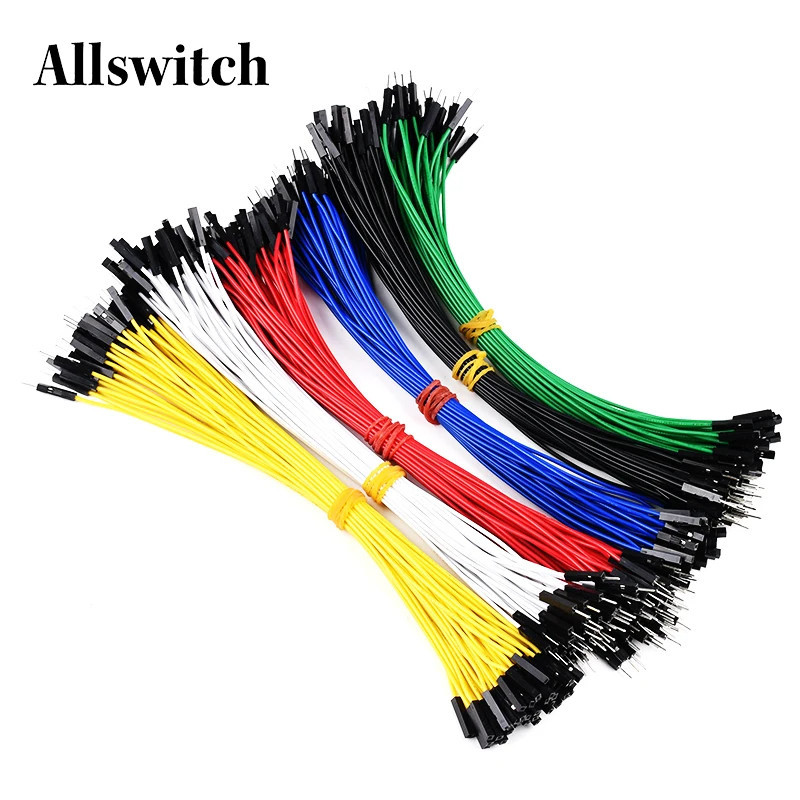 10Pcs 20cm DuPont Wire Cable for Breadboard Arduino Cable 2.54mm Male ...
