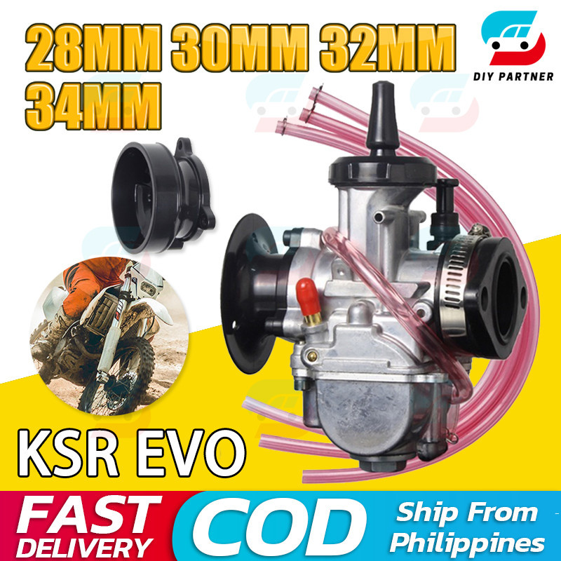 KSR EVO Motorcycle 28mm 30mm Carburetor Carb Racing Carburator Flat ...