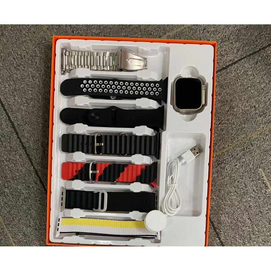 7 in 1 Strap Set Smartwatch Set (including Seven Watch Straps) | Shopee ...