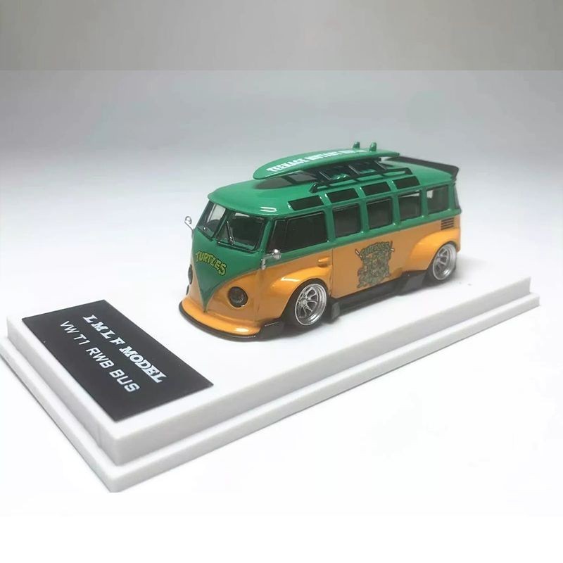 Availablelf 1: 64 Volkswagen Bus VW RWB T1 Ninja Turtles Wide Body ...
