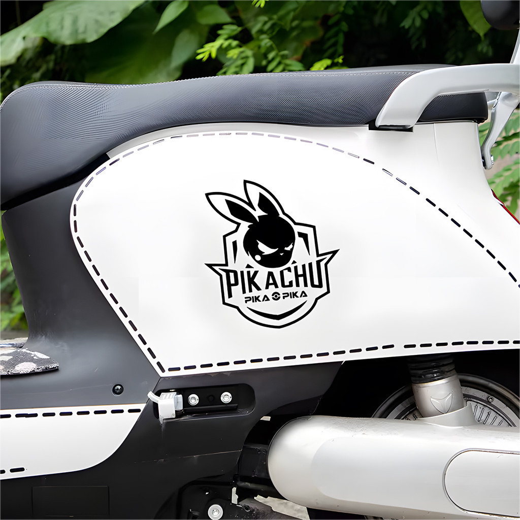 JDM Stickers Magic Baby Pikachu Angry Explosion Version Car Electric ...