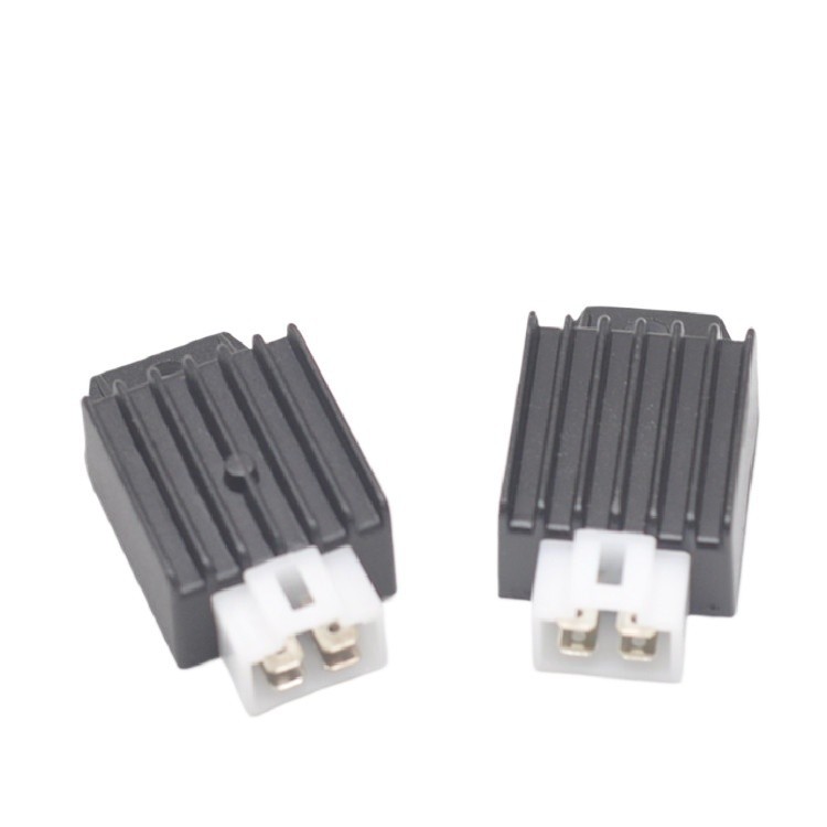 Motorcycle 4-wire silicon rectifier 12V half-wave full-wave 110 curved ...