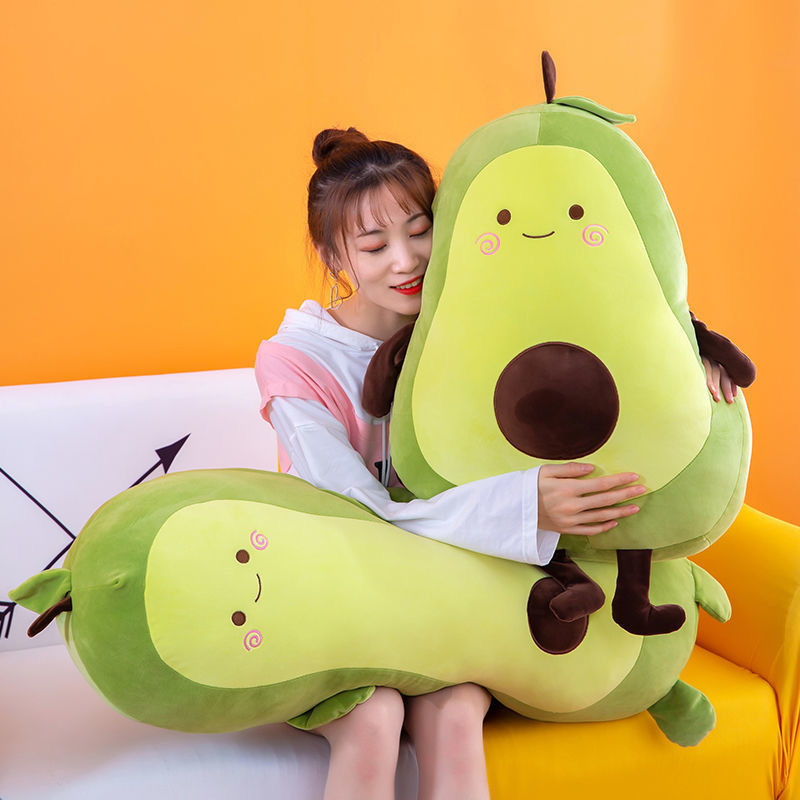 Avocado stuffed toy cute fruit plushie pillow kid birthday gift ...