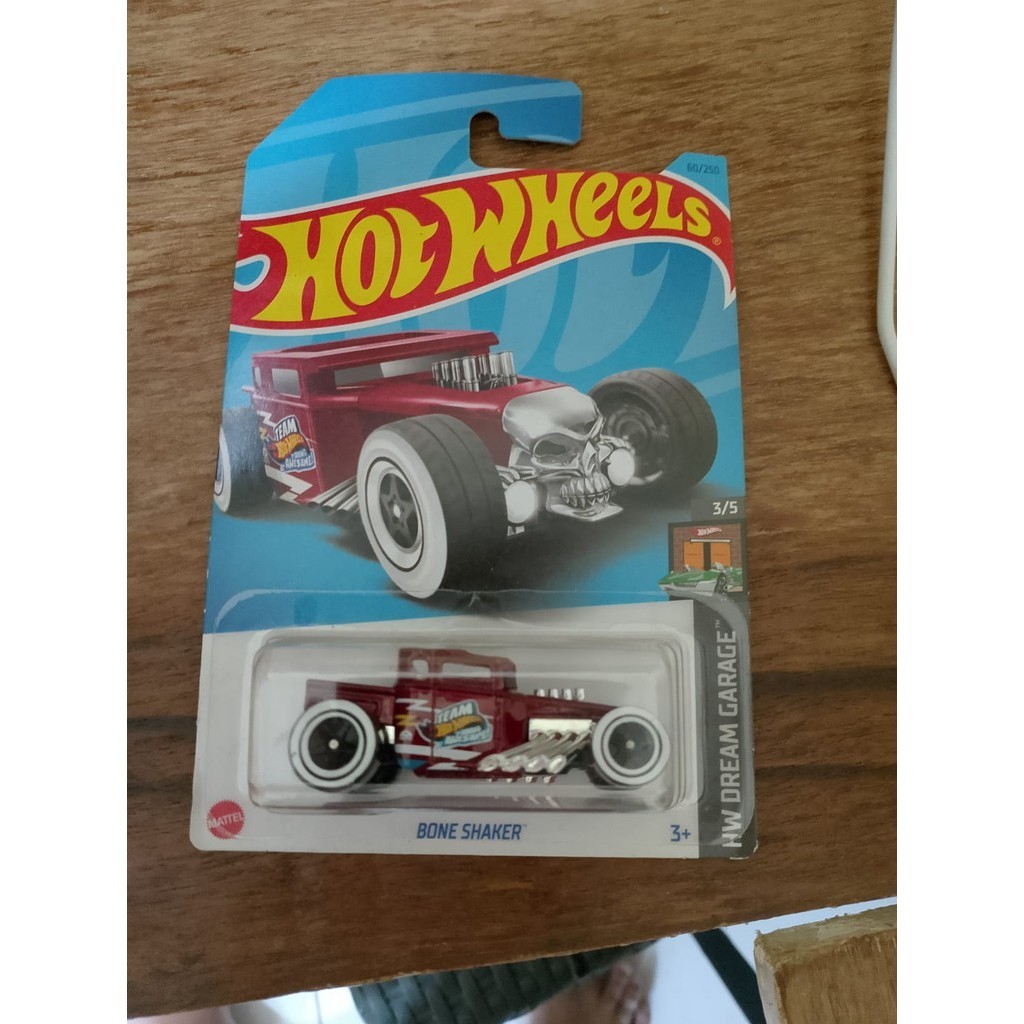 MERAH Hotwheels BONE SHAKER Red ORIGINAL MATTEL | Shopee Philippines