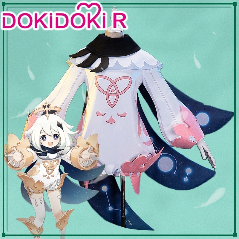 `DokiDoki-R Game Genshin Impact Cosplay Paimon Cosplay Costume Game Genshin Impact Paimon ...