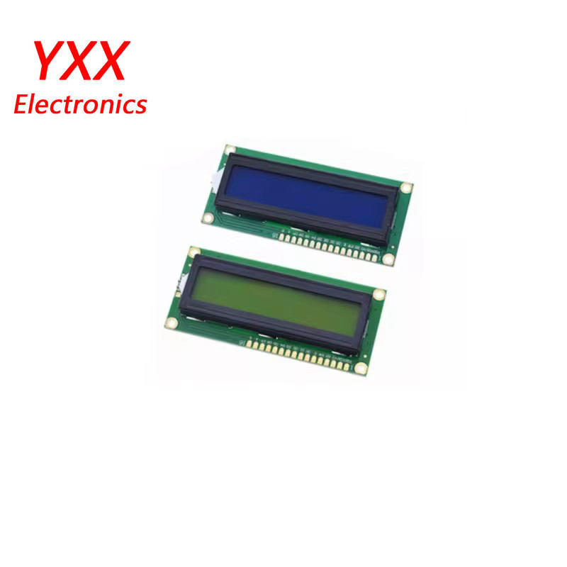 LCD1602 blue screen green screen with backlight LCD display 1602A-5V ...