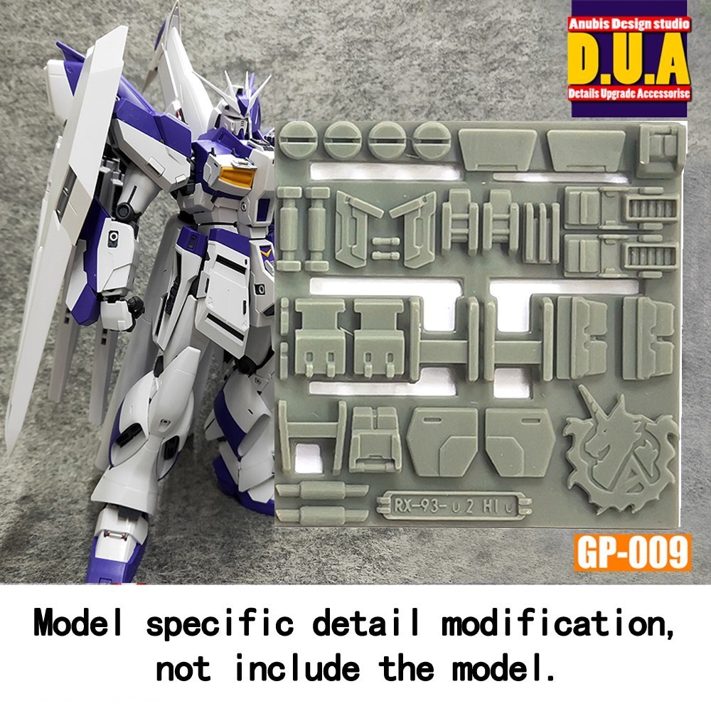 ANUBIS 3D print detail upgrade parts GP009 parts for MG RX-93- 2 Hi- no ...