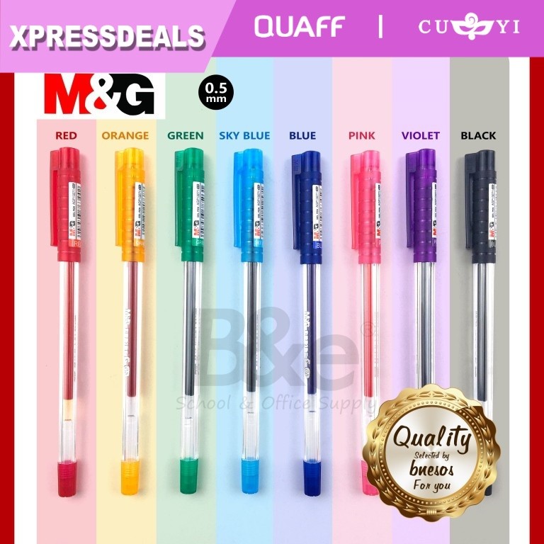 [1 pc] M&G Office G Gel Pen 8 Colors 0.5mm Stationary School Supplies ...