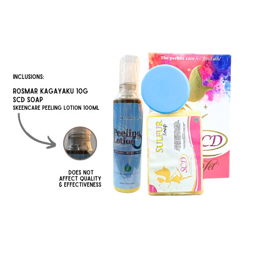 Skeencare SET SCD BIG Peeling Skin Lotion 100ml Big Set with Kojic Soap ...