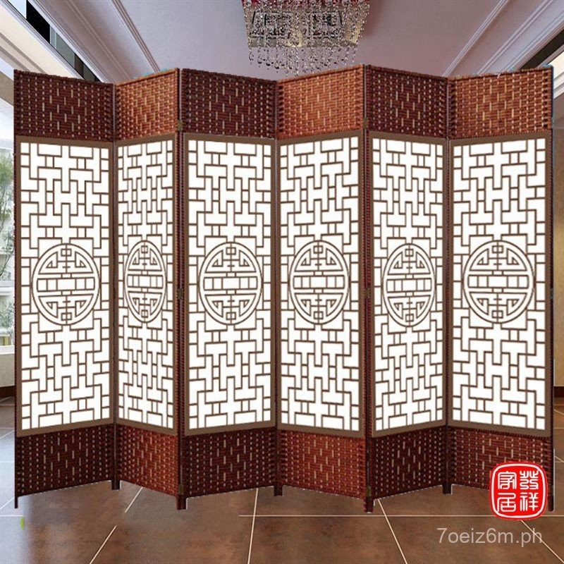 Folding Screen Partition Simple Modern Folding Wooden Screen Mobile ...