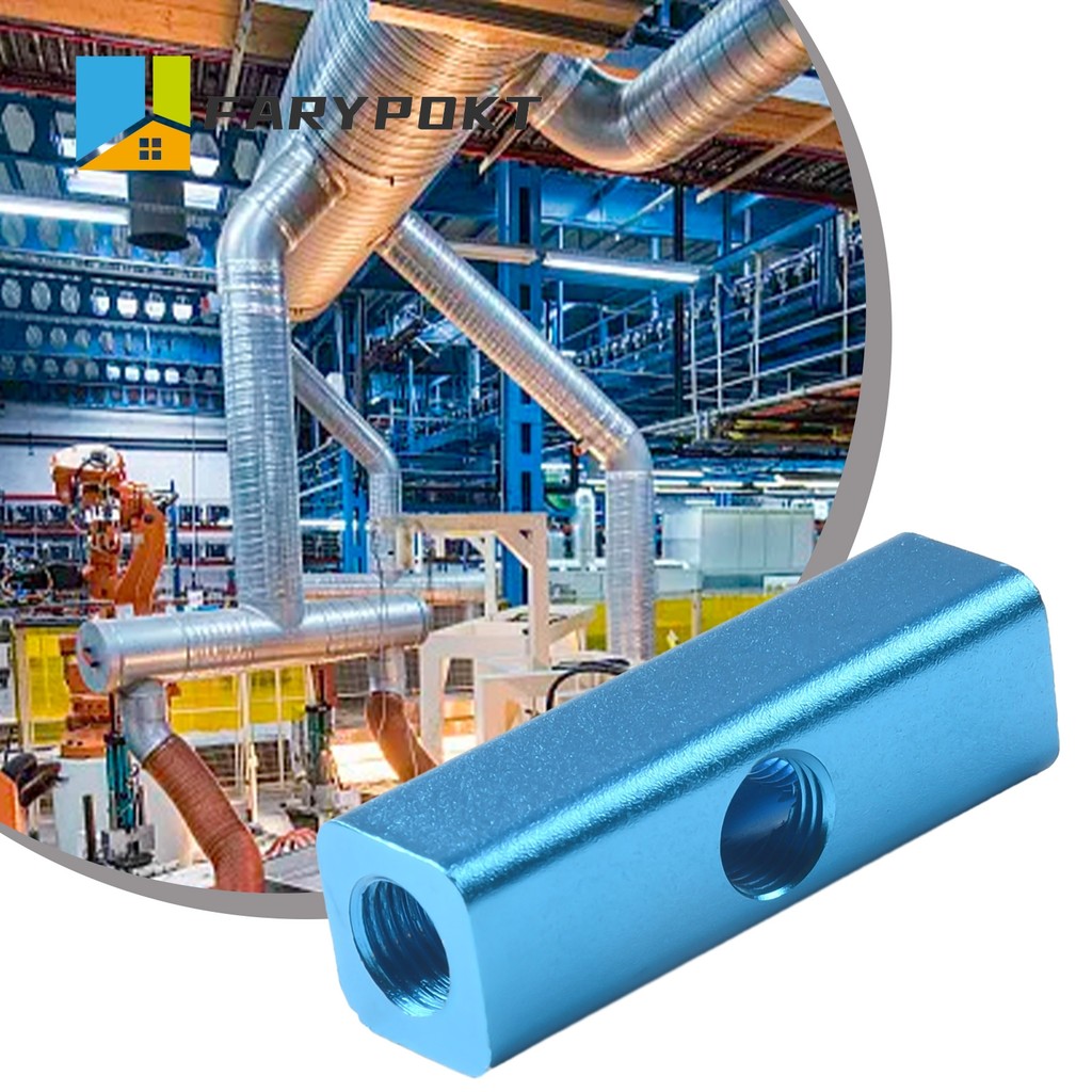[FARYPOKT] 2 Ways 5 Ports 1/4 Manifold Block Splitter Hose Air ...