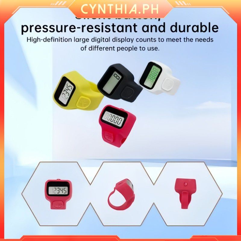 Mini Ring Shape Finger Counter Lcd Electronic Digital Tally Counter ...