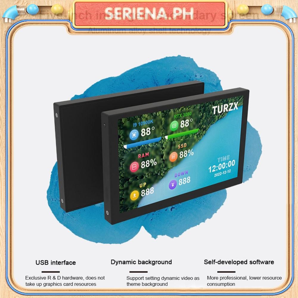 [Seriena.ph] 5 Inch IPS Secondary Screen Mini Computer USB Display PC ...
