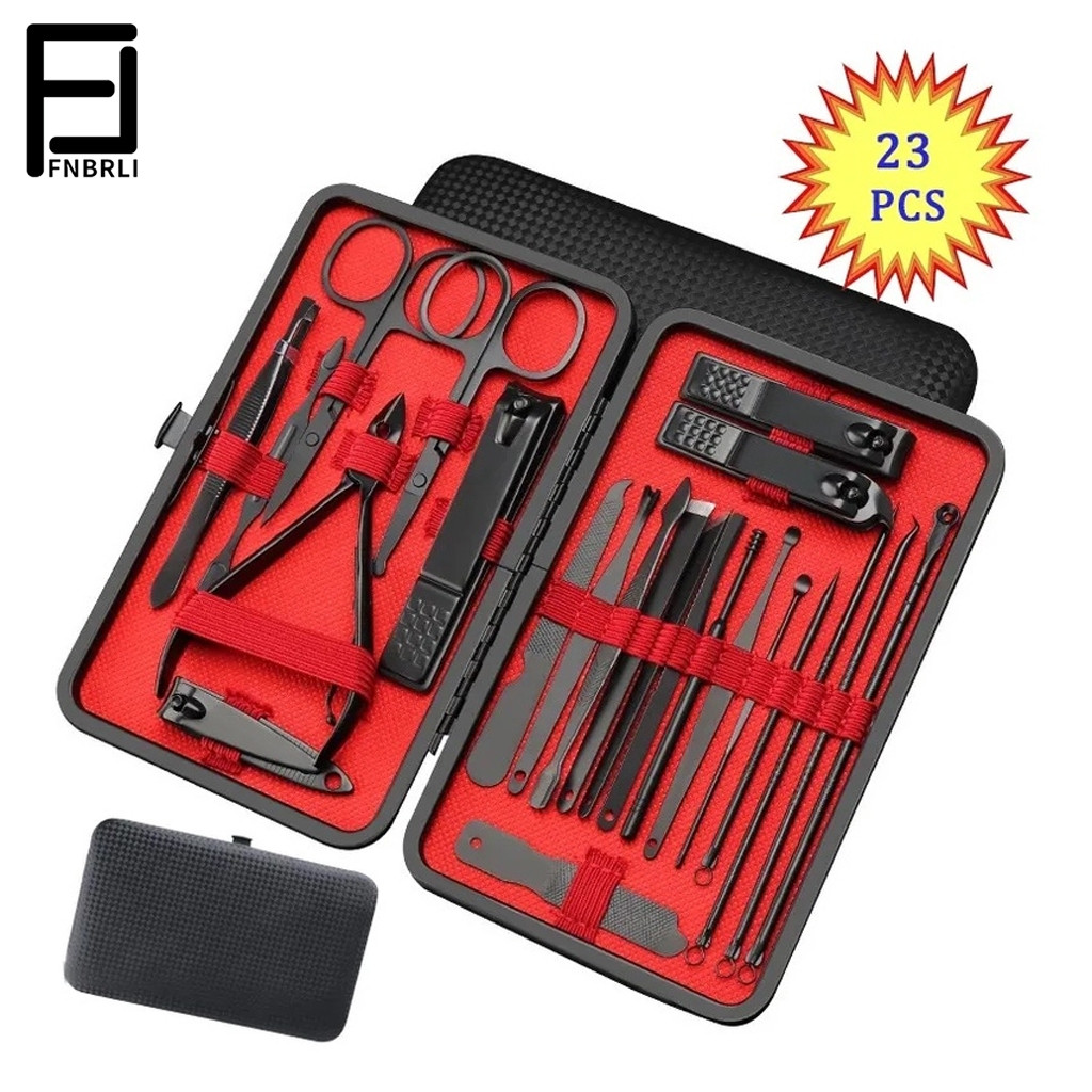 Manicure And Pedicure 23 In 1 Professional Manicure Set | Shopee ...