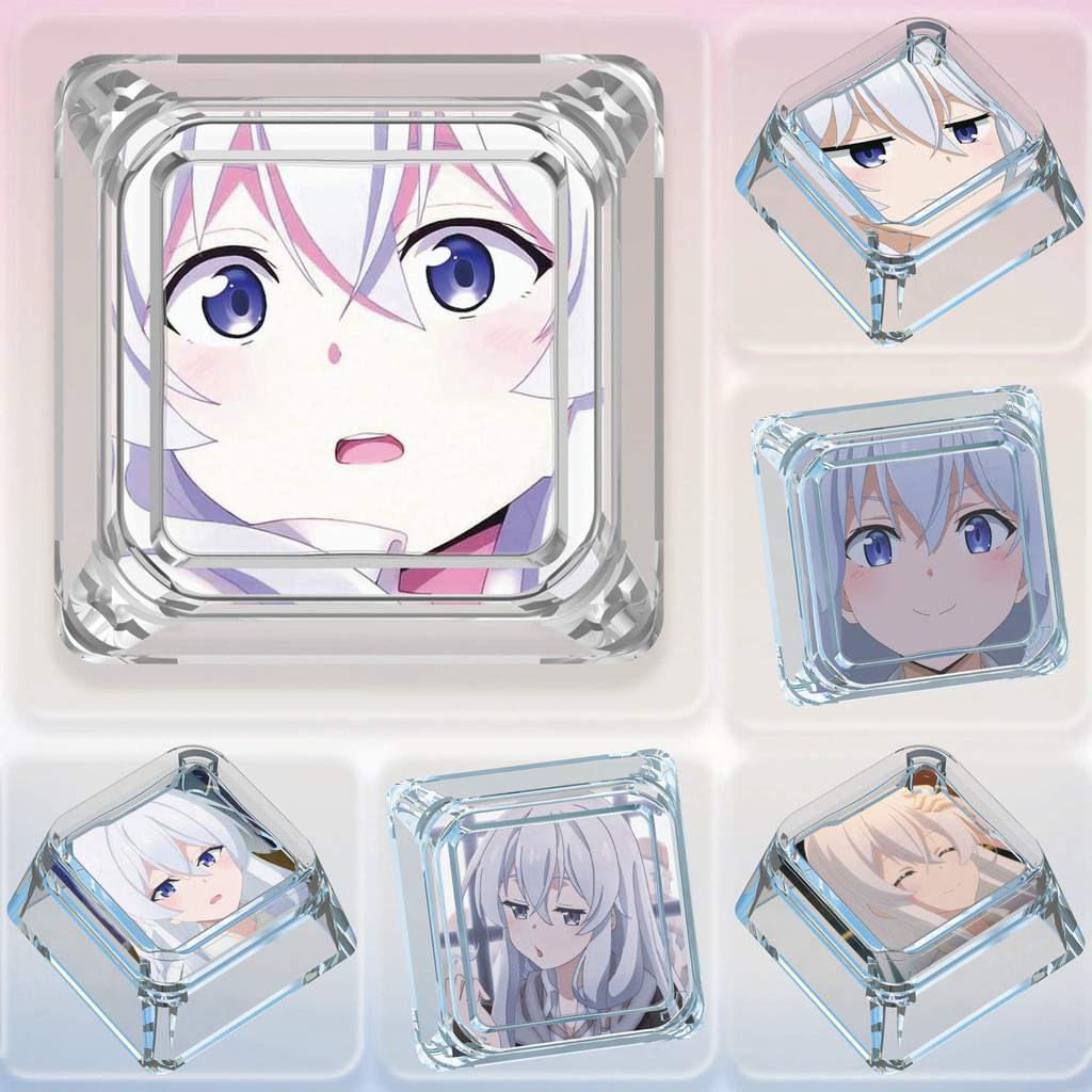 TAITO Anime Single Irena Girl Keycap Personality Mechanical Keyboard ...