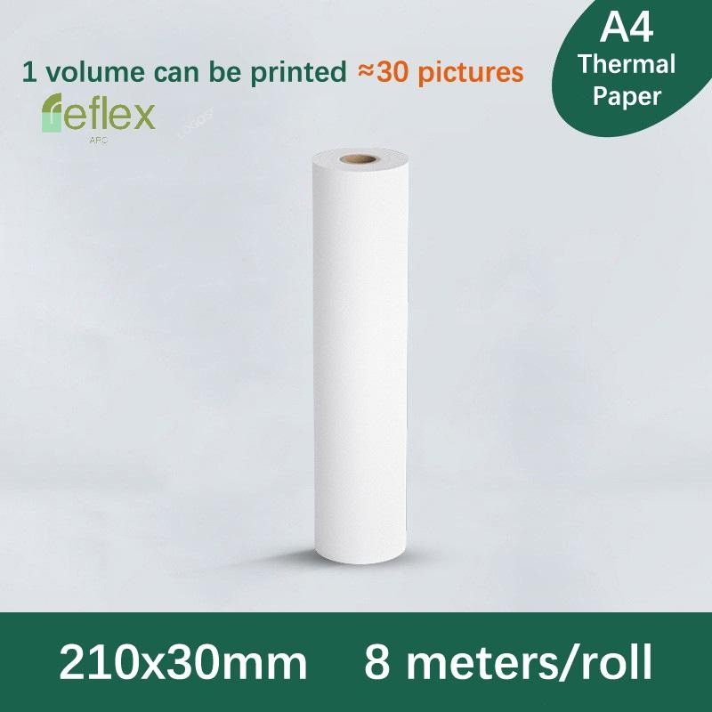 Reflex Arc Thermal Printer Paper Printing Paper Universal Quick-dry A4 ...