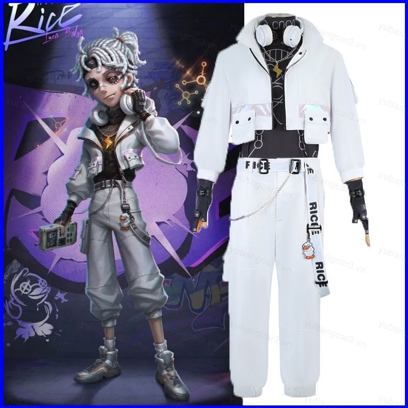 yu3 Identity Ⅴ Rice BDuck Luca Balsa Prisoner role play cosplay cloth ...