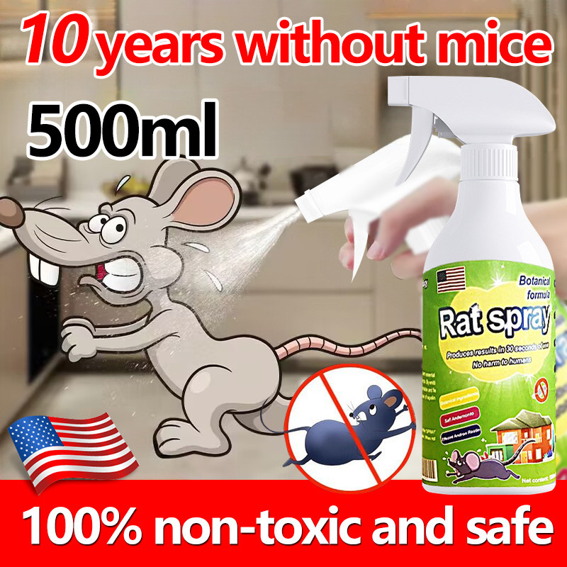 Rat repellent for home 500ml rodent repellent for rat spray rat spray ...