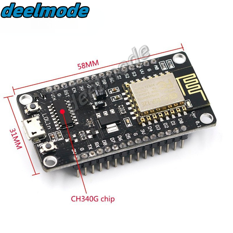 Wireless module NodeMcu v3 CH340 Lua WIFI IoT development board ESP8266 | Shopee Philippines