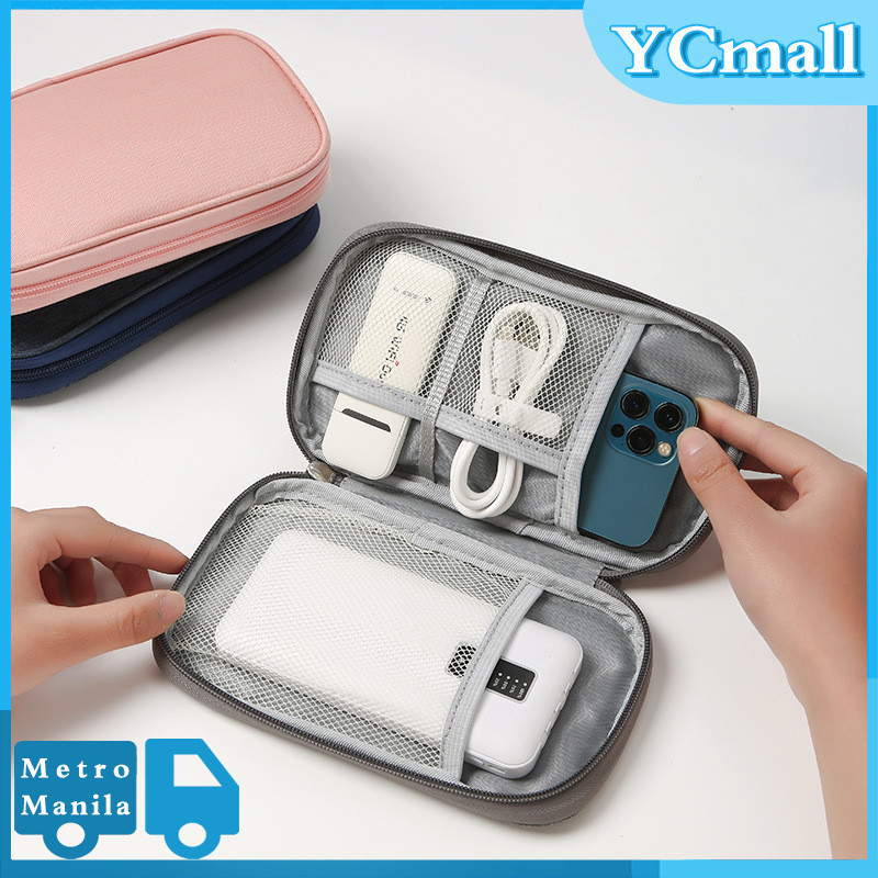 Travel Data Cable Storage Bag Multifunctional Digital Storage Bag ...
