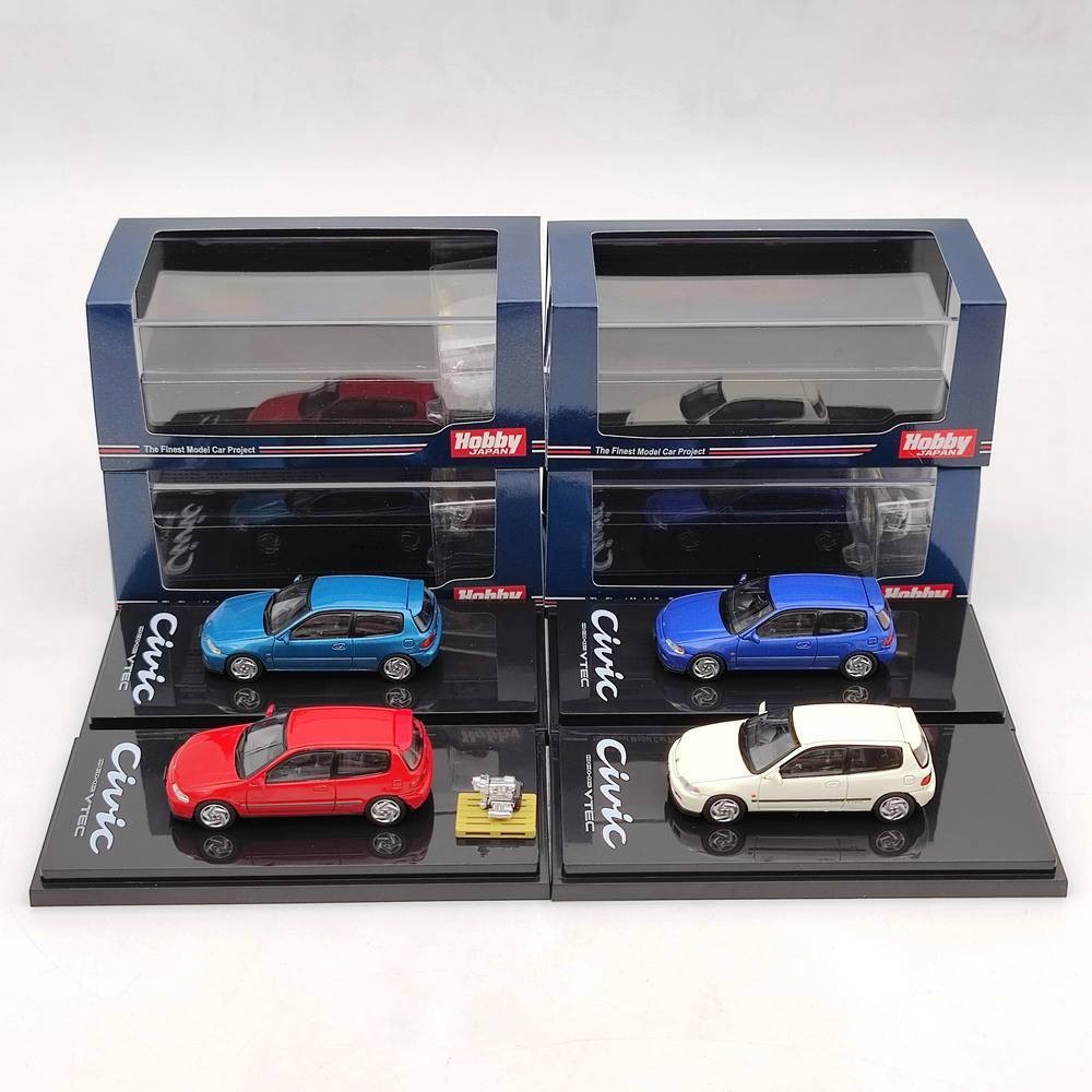 Hobby Japan 1/64 Honda Civic EG6 SiR II5 Generation with Engine JDM ...