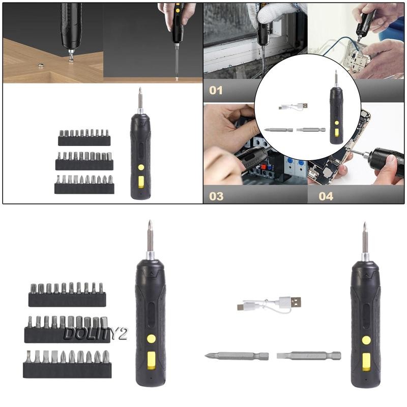 [Dolity2] Cordless Screwdriver Button Control with USB Cable ...