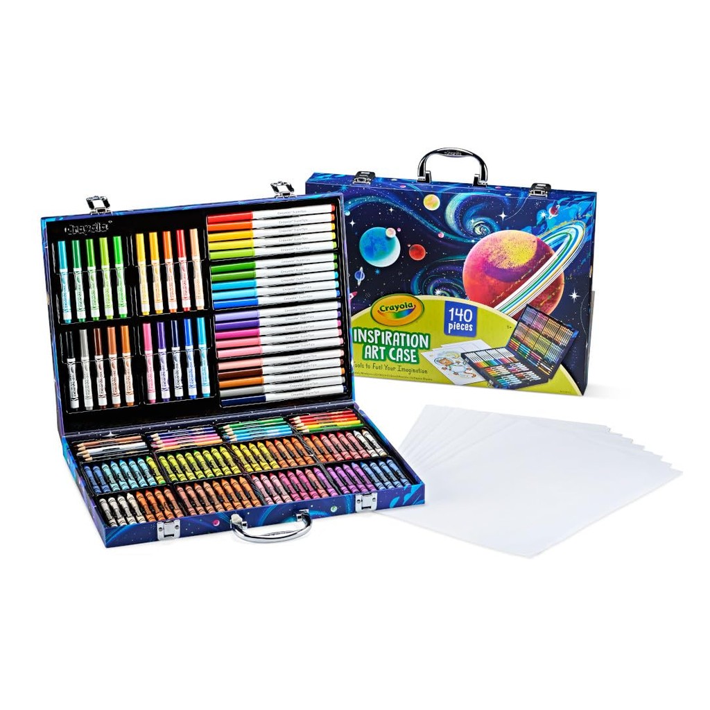 Crayola Drawing Inspiration Art Case Crayon Colored Pencil Marker ...