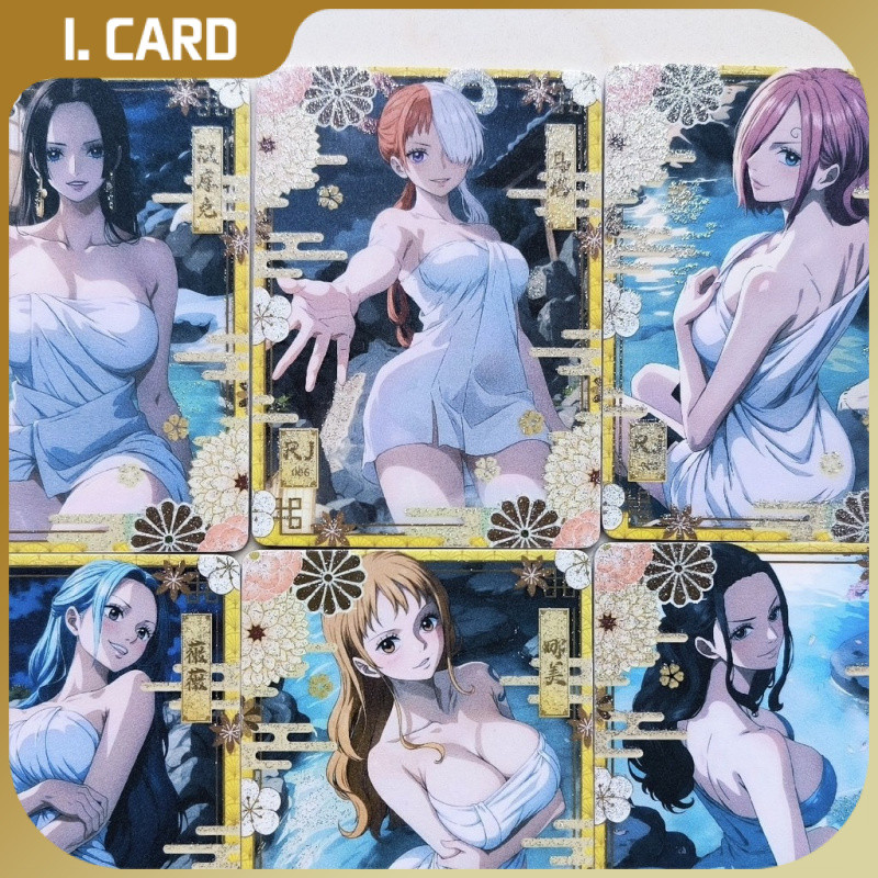 Linglong One Piece First Bullet Bathrobe Cascar Set Card Set 6 Pieces Graduation | Shopee ...