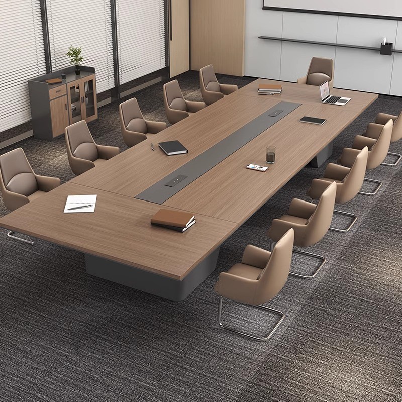 【FYS】 Conference Table Long Table Simple Modern Large Reception Table ...