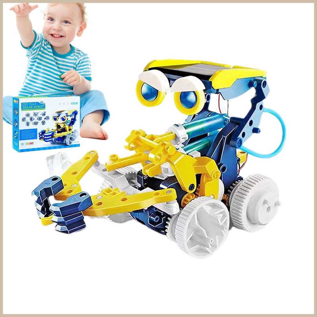 Robot Toys For Kids Solar Powered STEM Learning Kits Engineering Kit ...