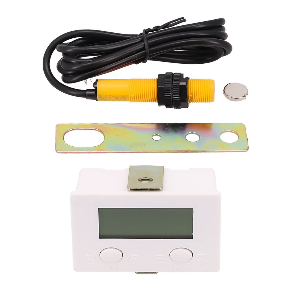 Durable Electronic Counter with Industrial Magnetic Sensor and Counting ...