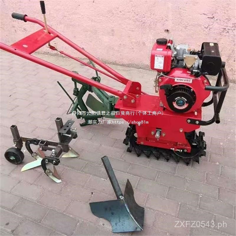 Cultivated Land Weeding Micro-Tiller Single Wheel Soil Turner Small ...
